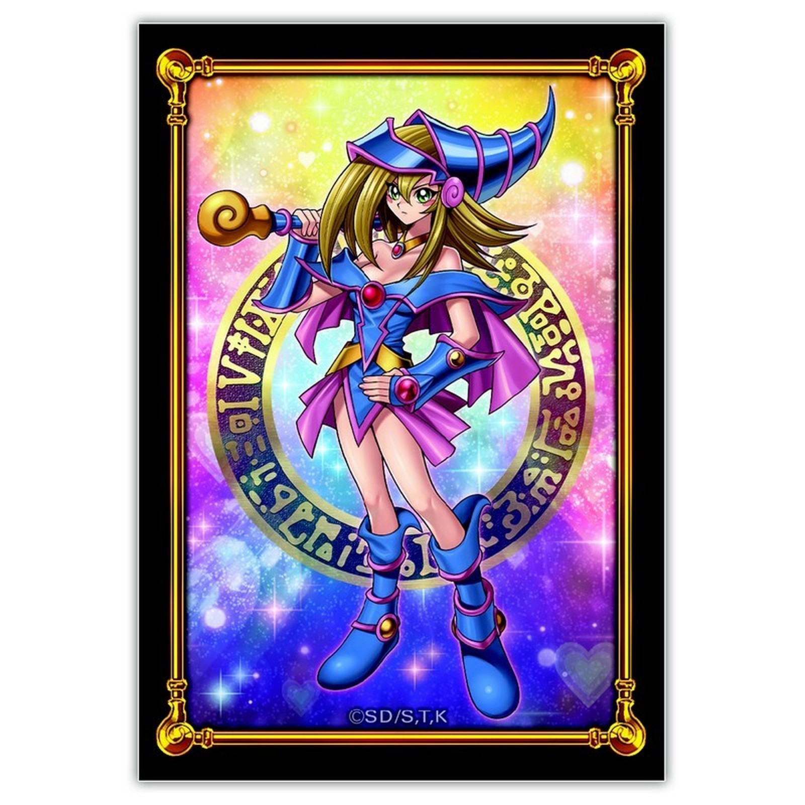 Yu-Gi-Oh! - Protèges Cartes - Small - " Magicienne des Ténèbres " (50 ...